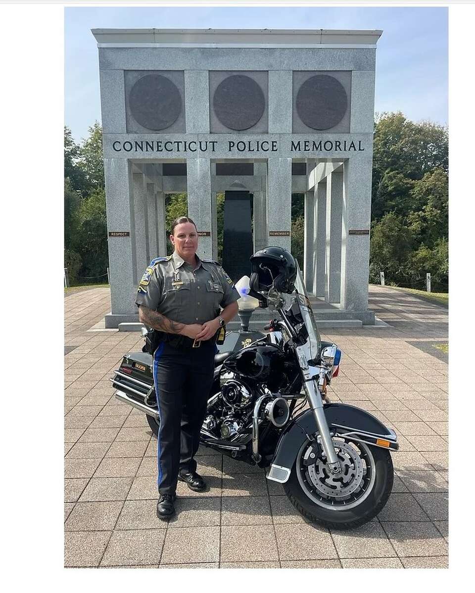 CT trooper makes history as first woman in elite motorcycle unit