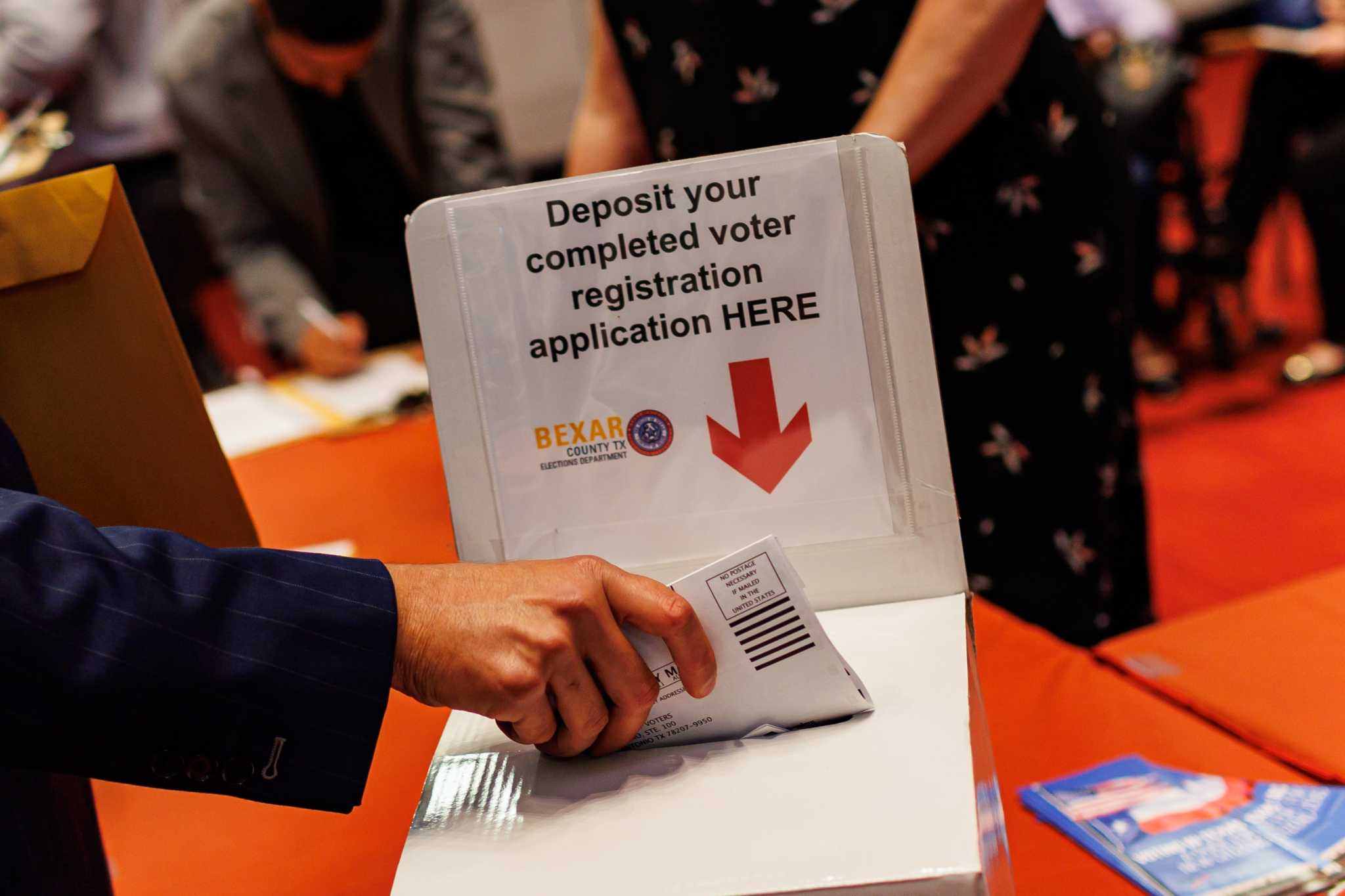 Bexar County clears small backlog of voter registrations