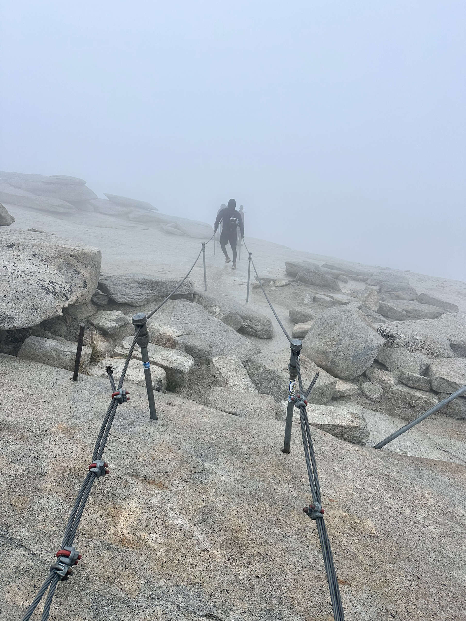 Yosemite Half Dome hikers survive terrifying lightning strikes