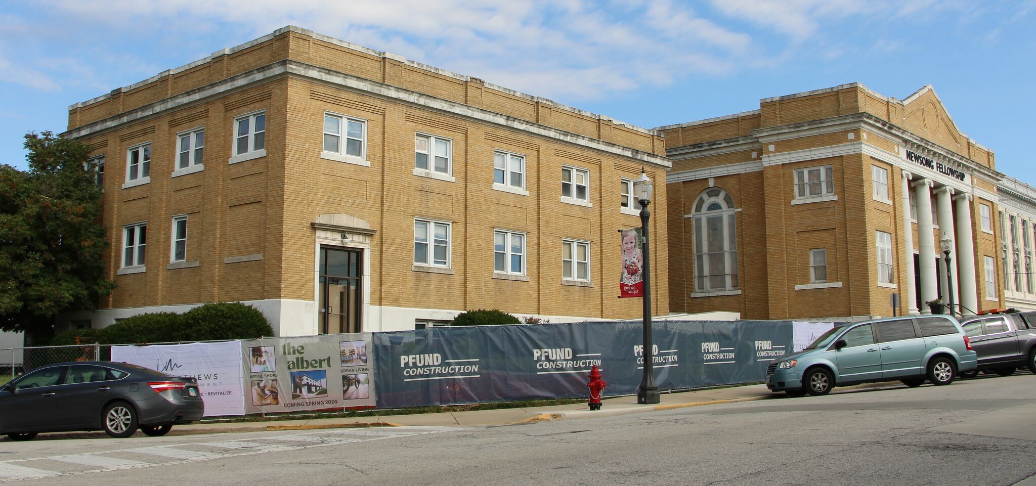 Matt Pfund's latest project: The Albert redevelopment