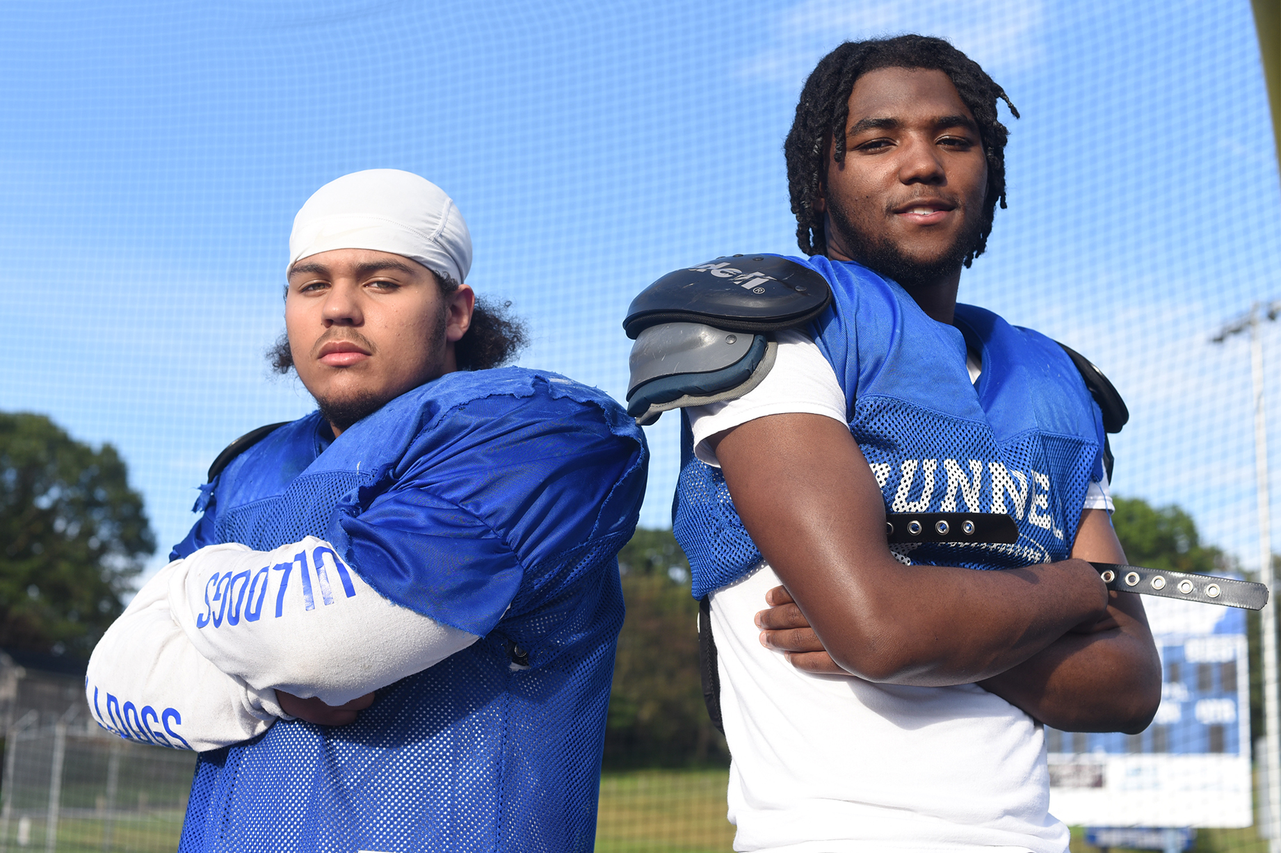 Bunnell CT football duo Alberto Torres, KK Smalls lead running atack