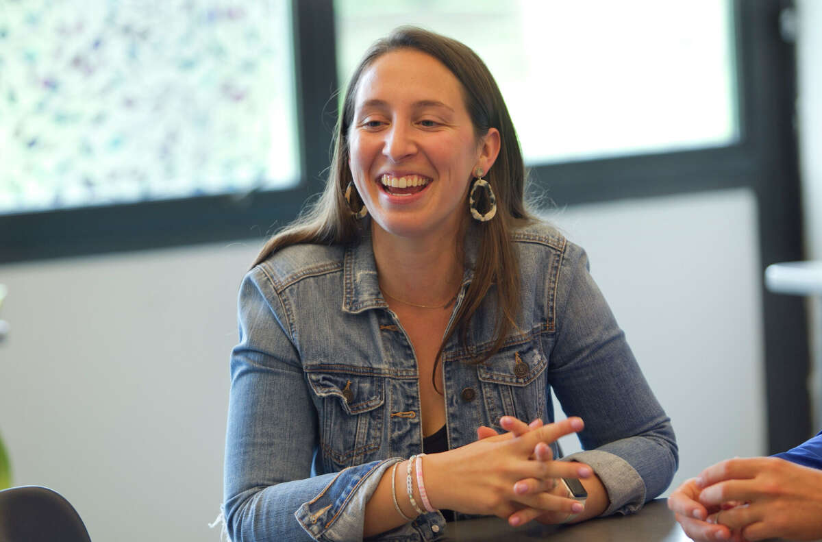 Greenwich woman 'happiest human' teaching with her adult kids