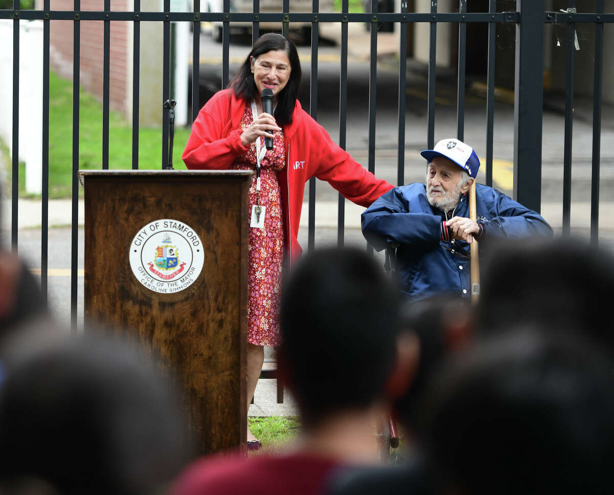 In photos: Playground by Stamford's Hart Magnet school renamed