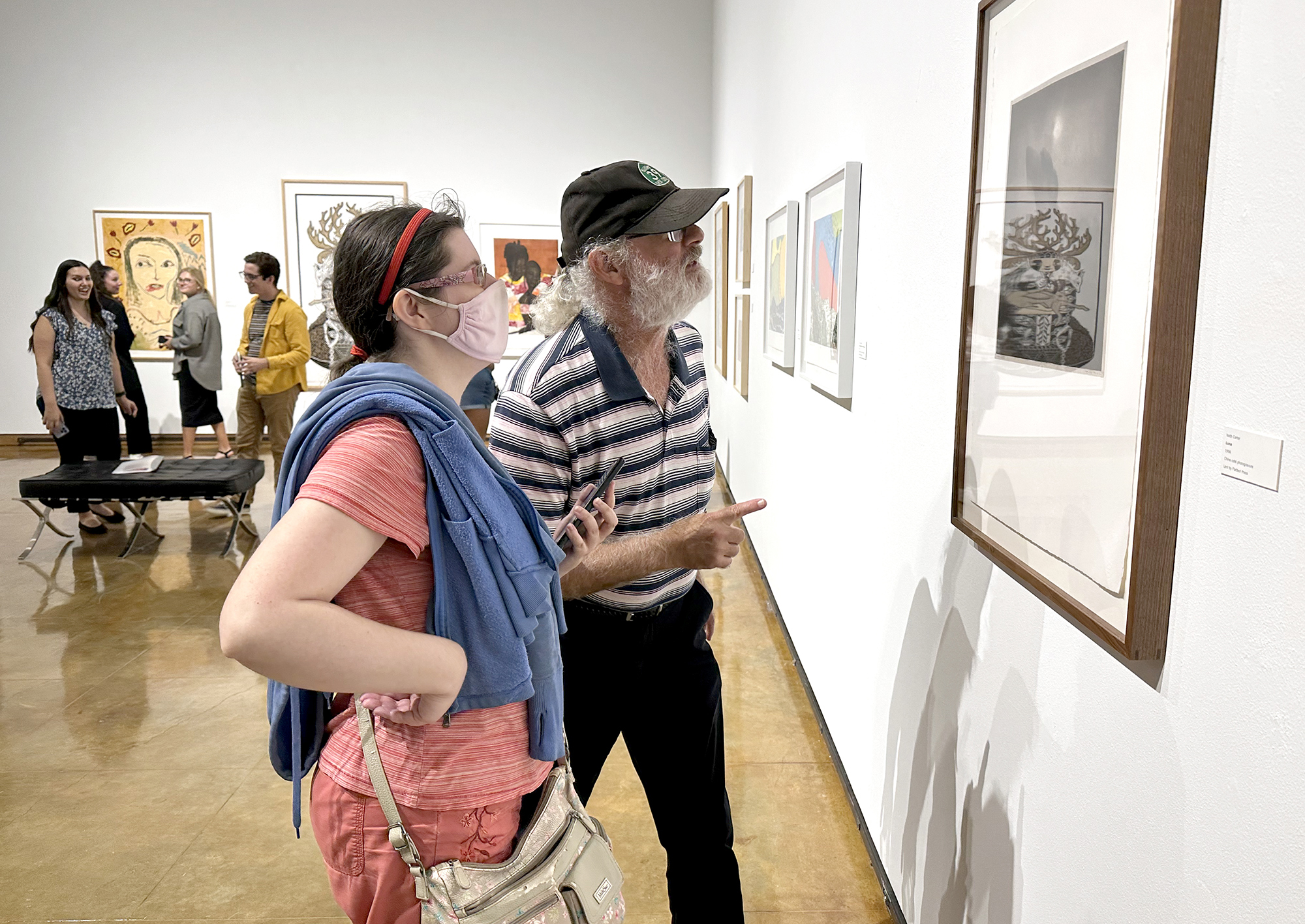 Dishman Art Museum hosts opening reception for exhibitions