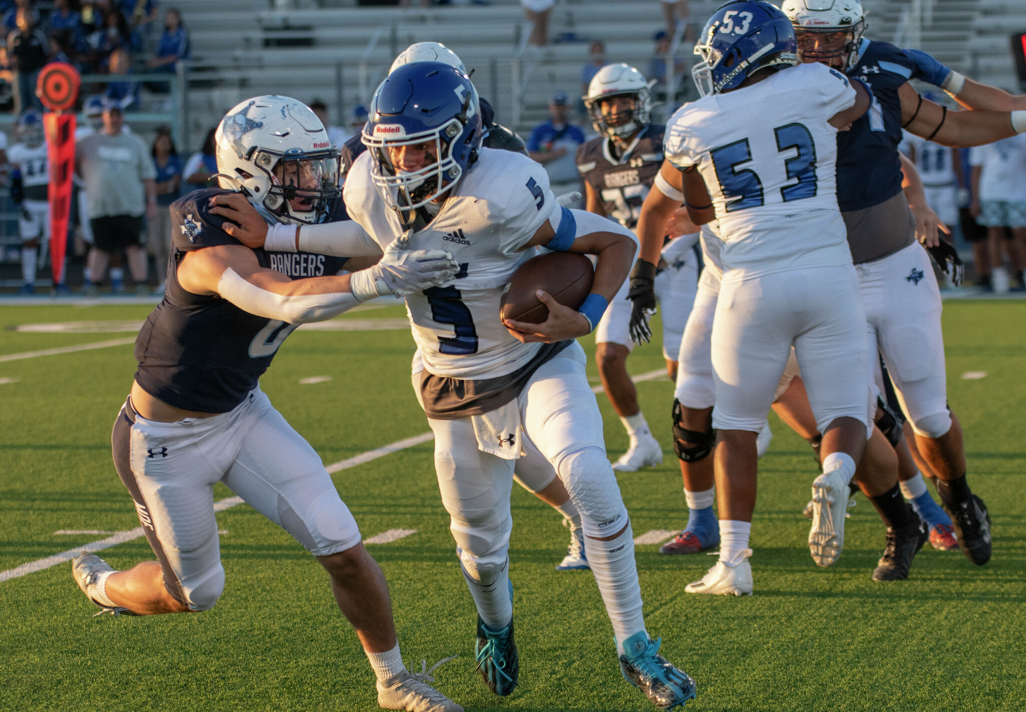 HS FOOTBALL: Run game, defense spark Greenwood’s first win of the year