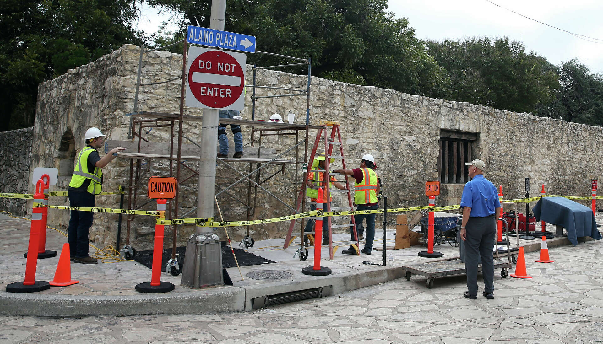 Alamo’s Long Barrack to get emergency repairs to protect walls