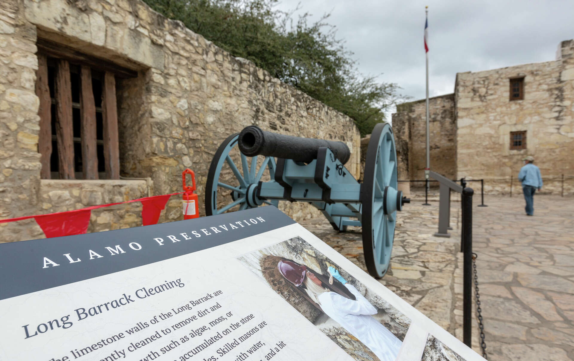 Alamo’s Long Barrack to get emergency repairs to protect walls