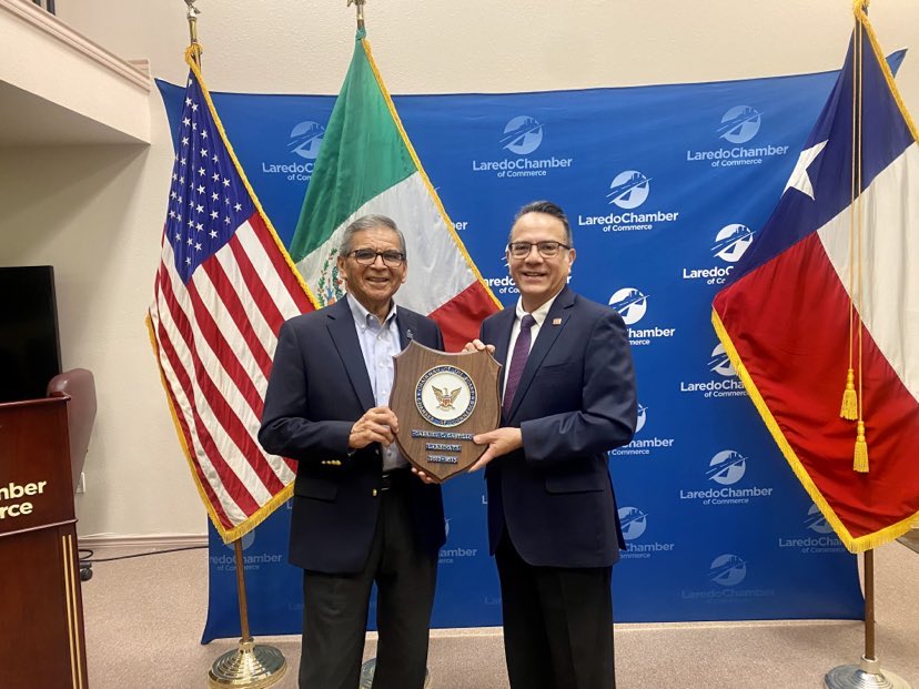 Castillo reflects on tenure as Laredo Chamber Chairman of the Board