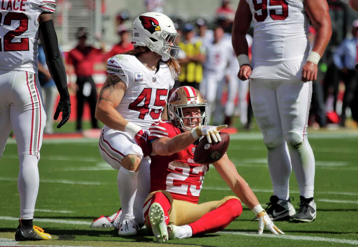 Christian McCaffrey making it as simple as CMC = MVP for 49ers