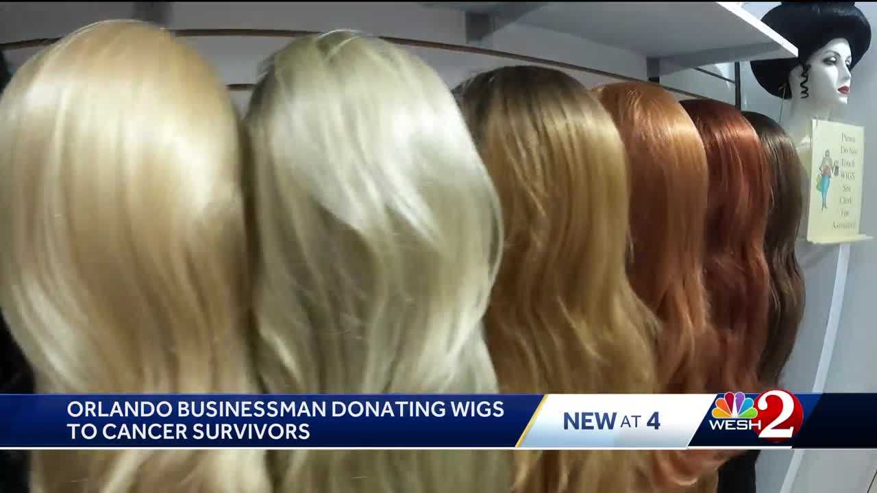 Drag queen comic donates wigs to give cancer survivors hope during ...