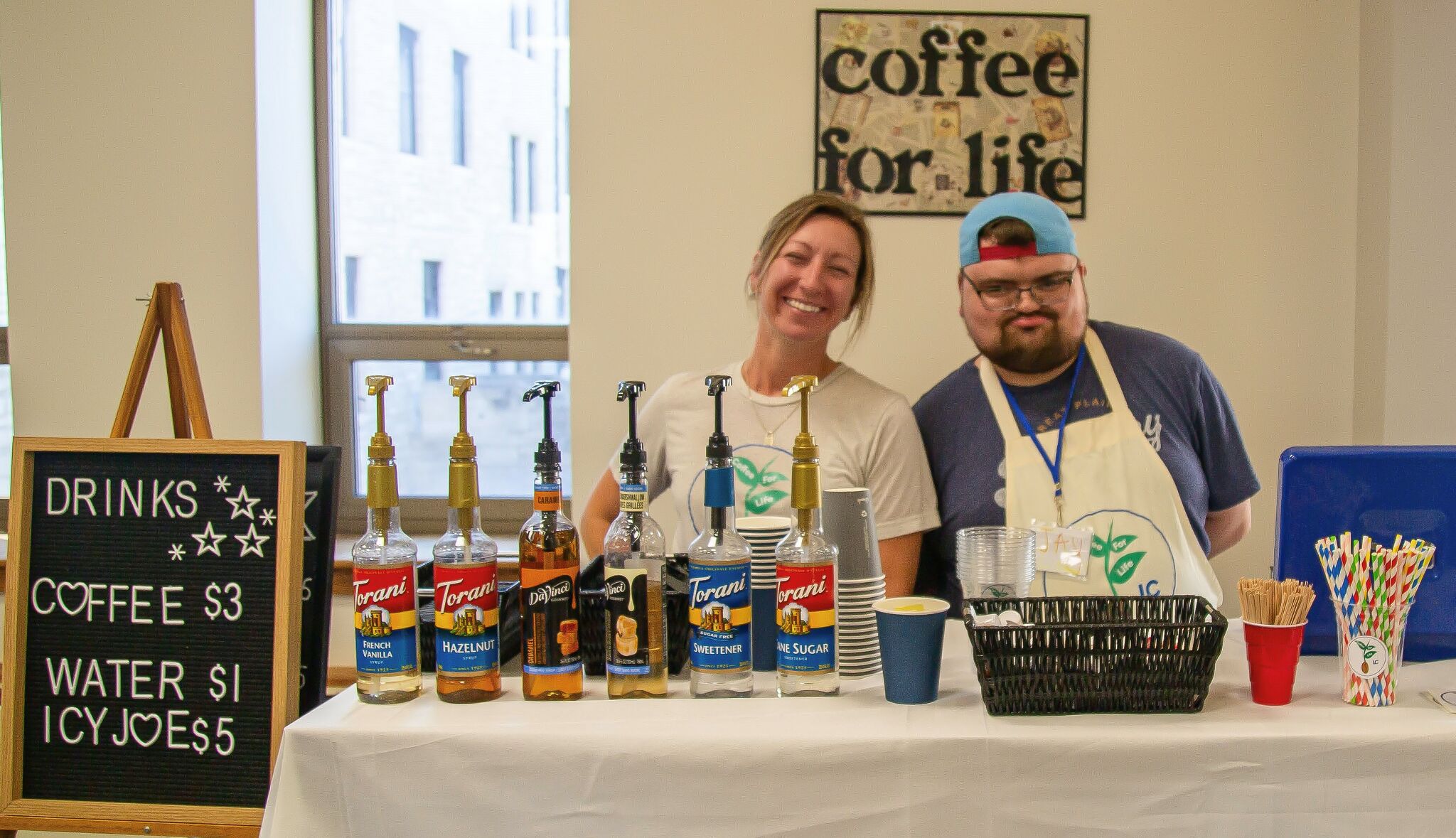 Sales grow at L&C’s College for Life coffee stand
