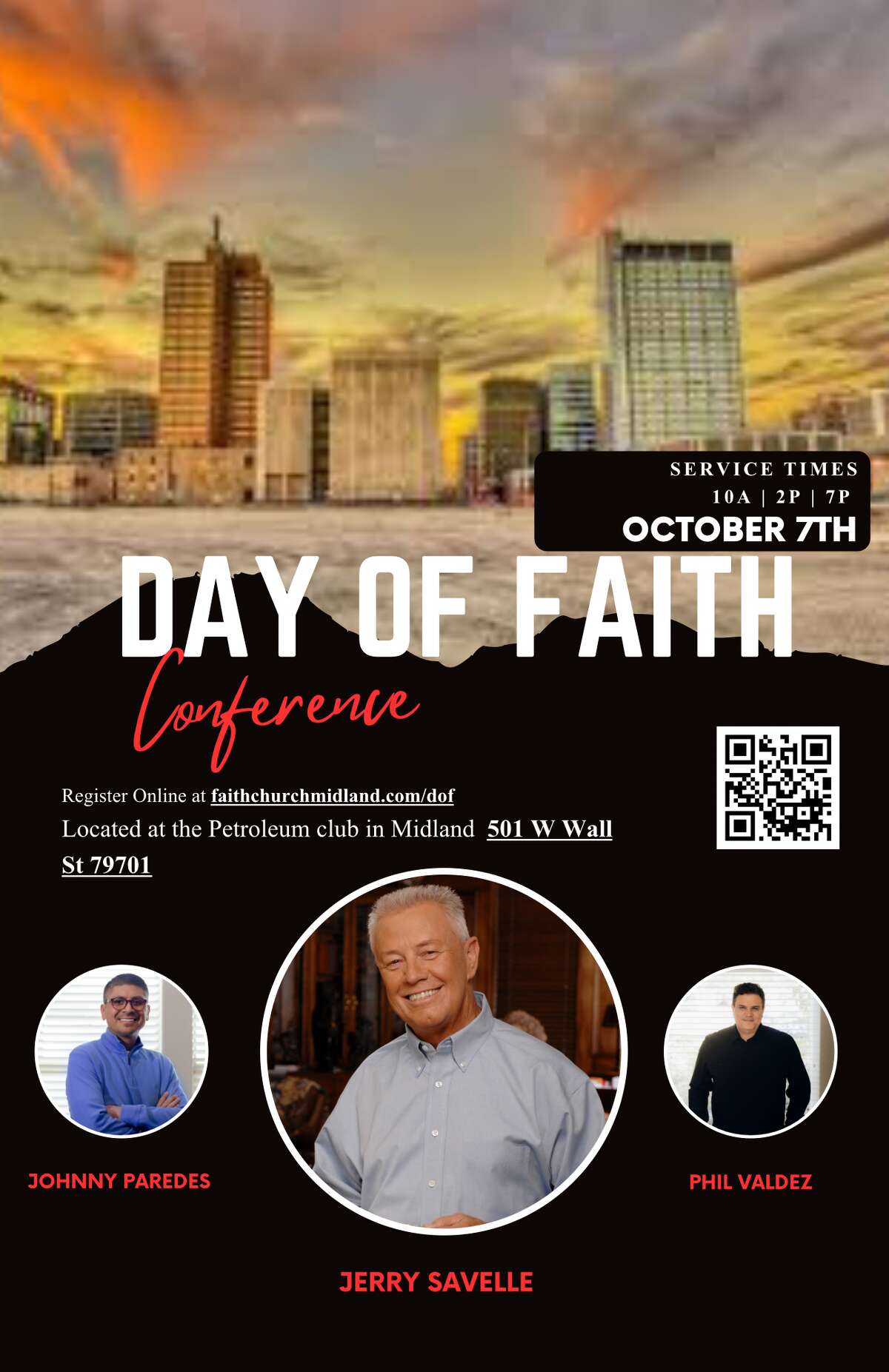 Faith Church Midland to hold 'Day of Faith' conference