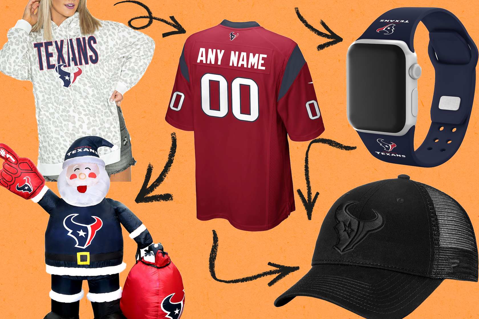 30 Houston Texans gifts from jerseys to drinkware