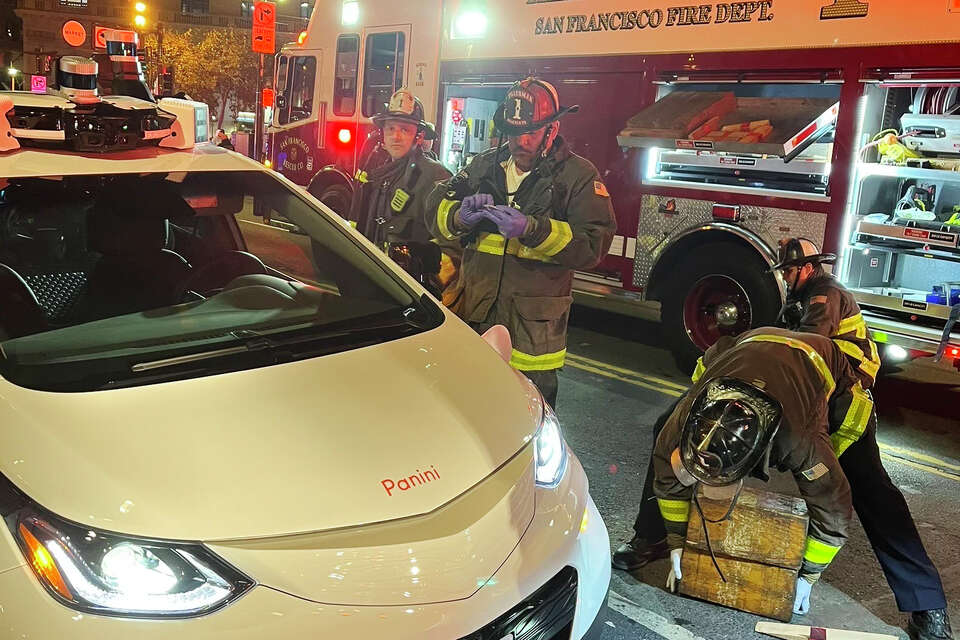 Woman injured in SF after driver throws her in path of Cruise car