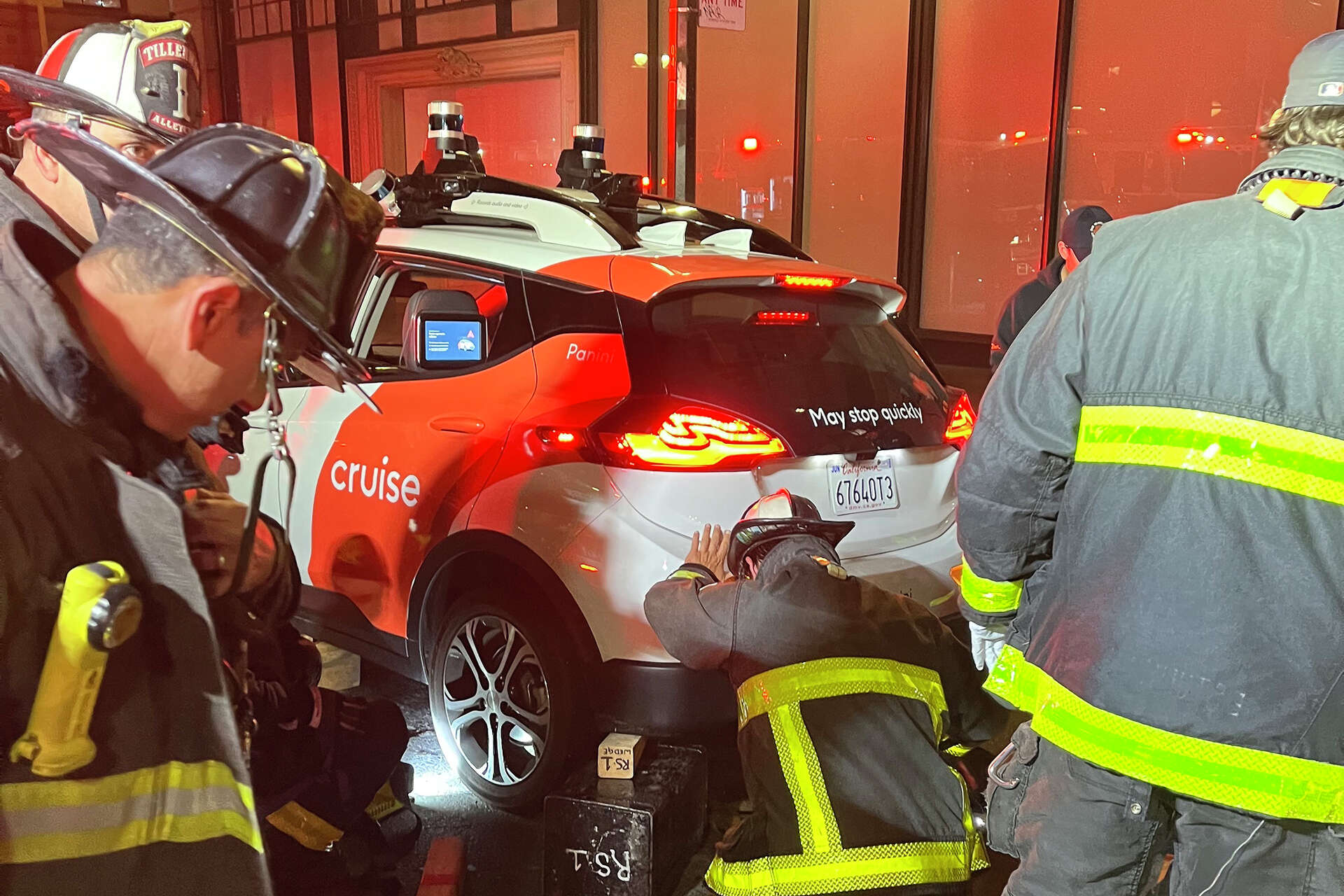Woman injured in SF after driver throws her in path of Cruise car