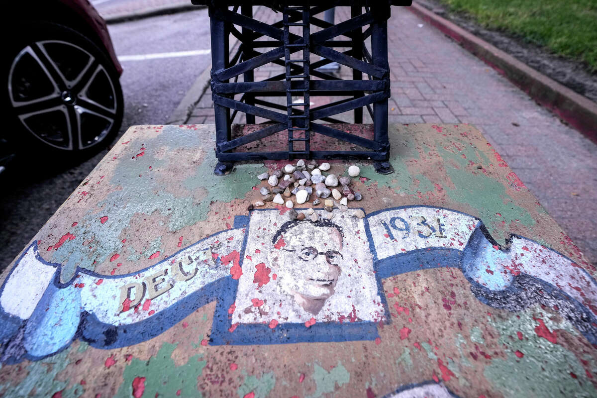 Downtown Conroe's 13 art benches will be refurbished in 2024