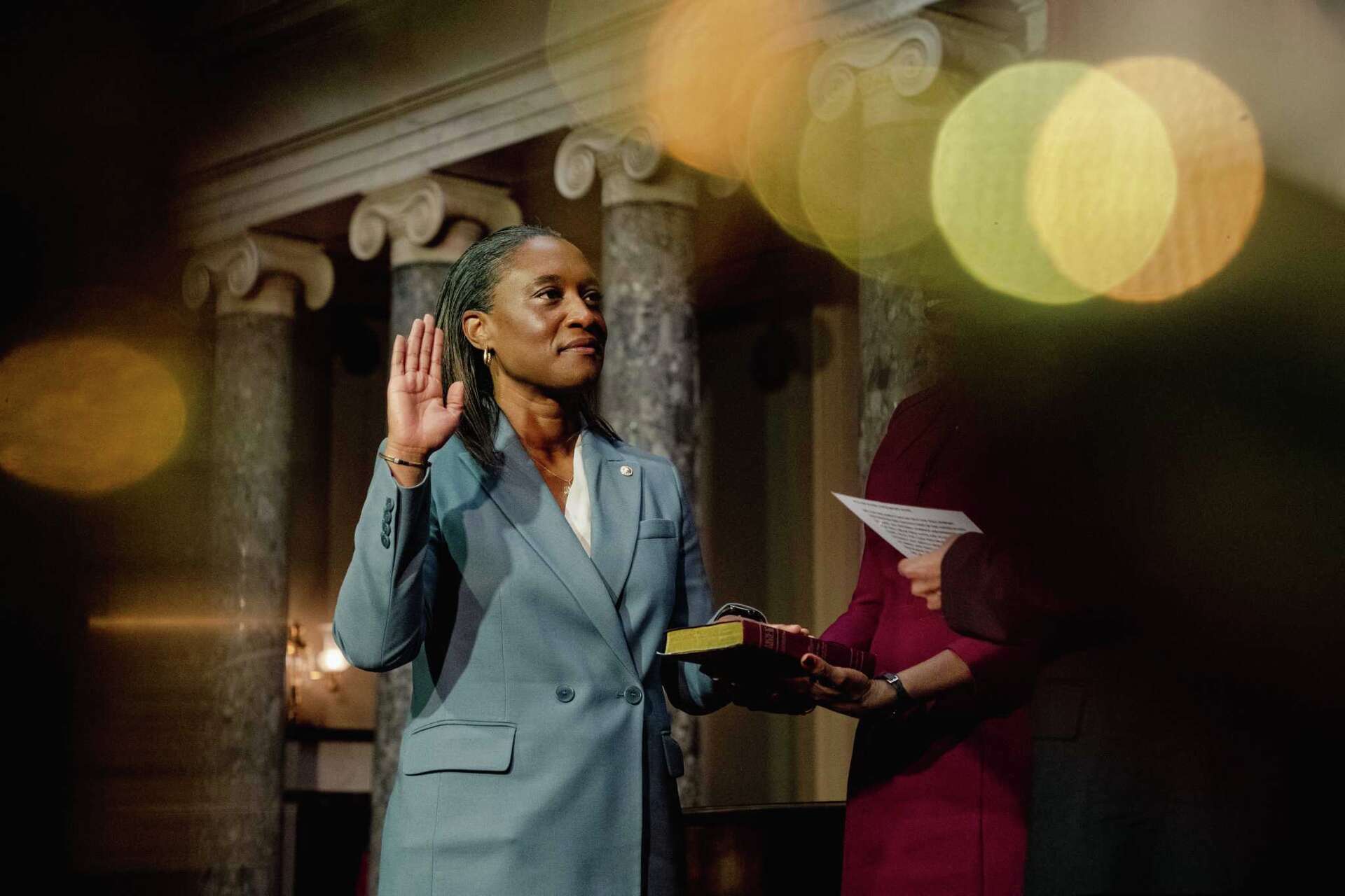 Laphonza Butler sworn in as California’s new senator