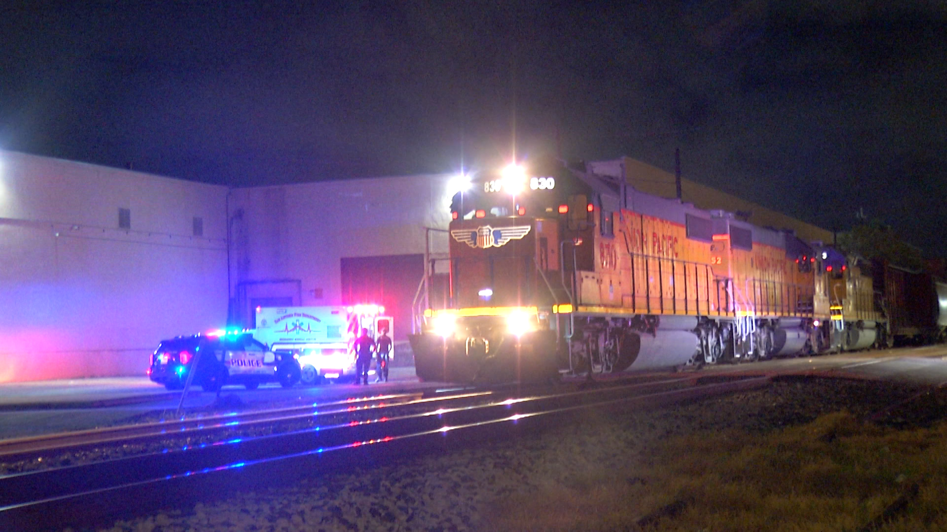'Possibly intoxicated ' Texas teen hit by oncoming train