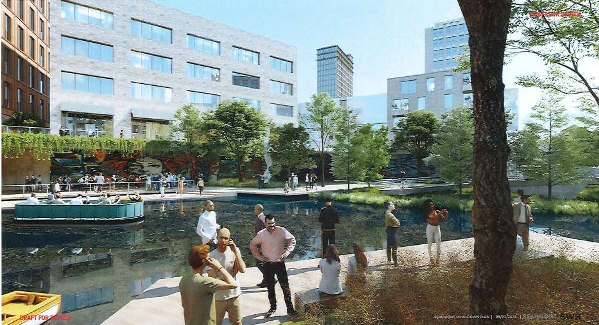 "Vision 2035: Downtown Beaumont" includes Crockett Street Canal
