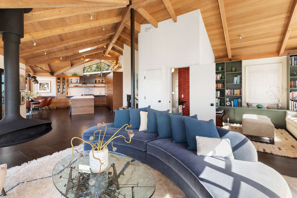 Rare Bay Area home on street dedicated to Bernard Maybeck for sale