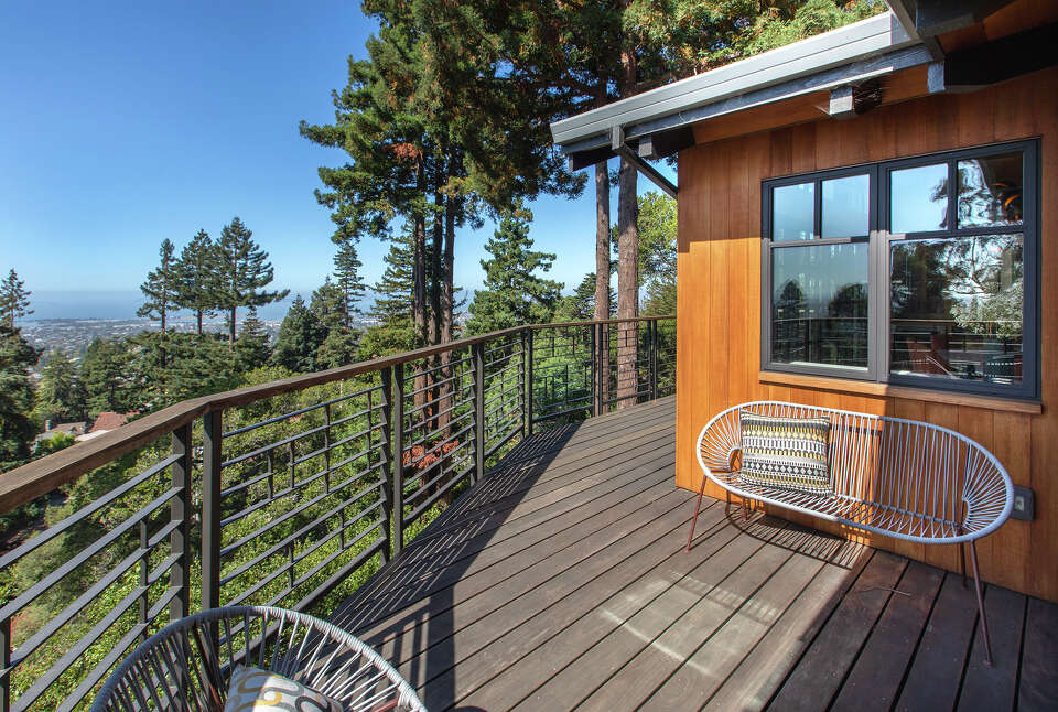 Rare Bay Area home on street dedicated to Bernard Maybeck for sale