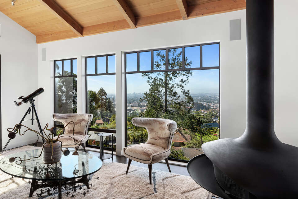 Rare Bay Area home on street dedicated to Bernard Maybeck for sale