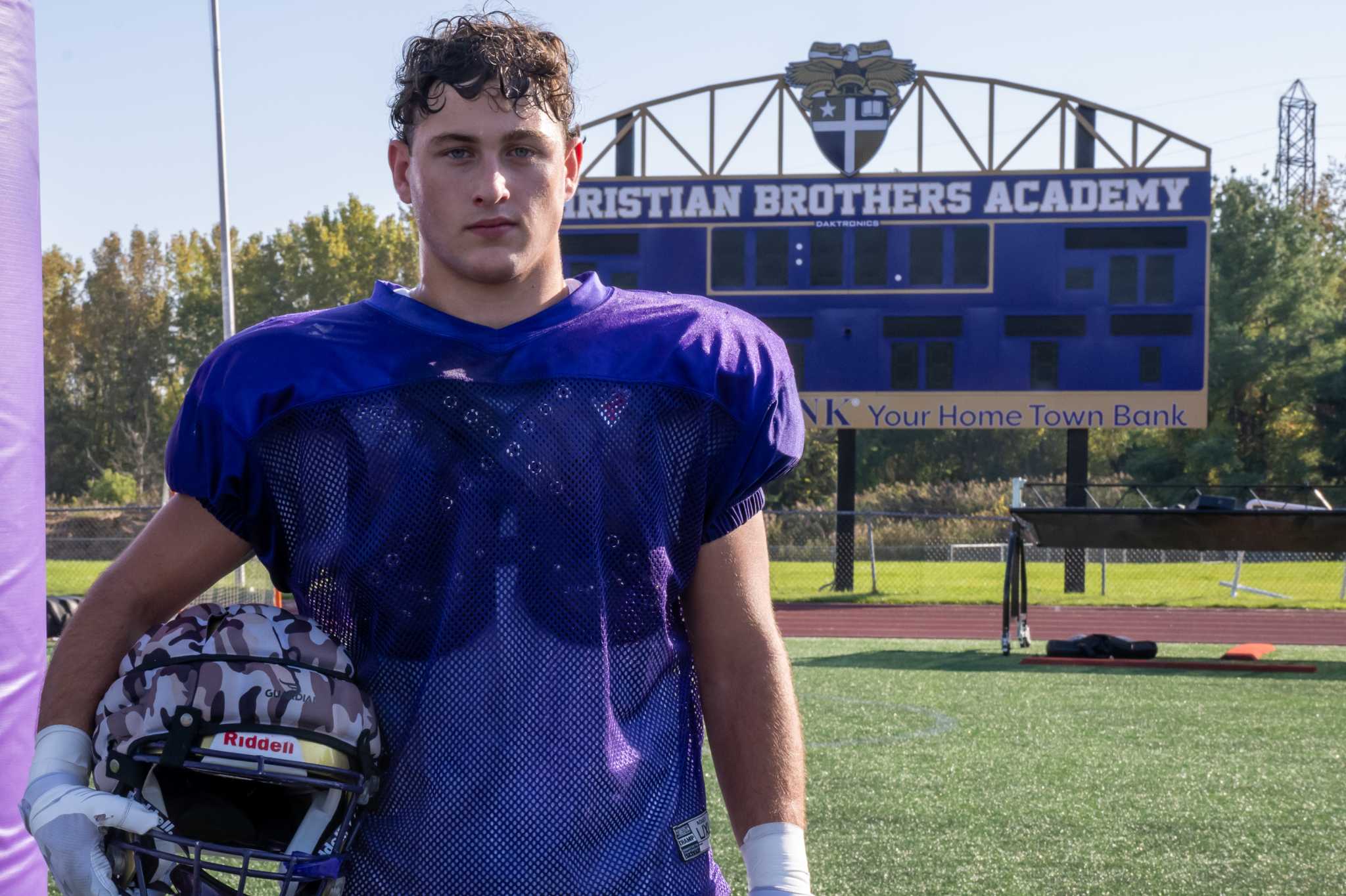 Jake Marra hitting his mark with the CBA football team