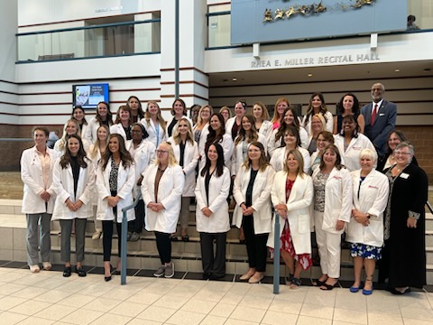 SVSU advanced-degree nursing students participate in iconic ceremony