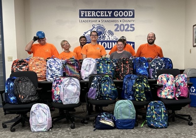 Ice Mountain backpack drive provides school supplies for local student