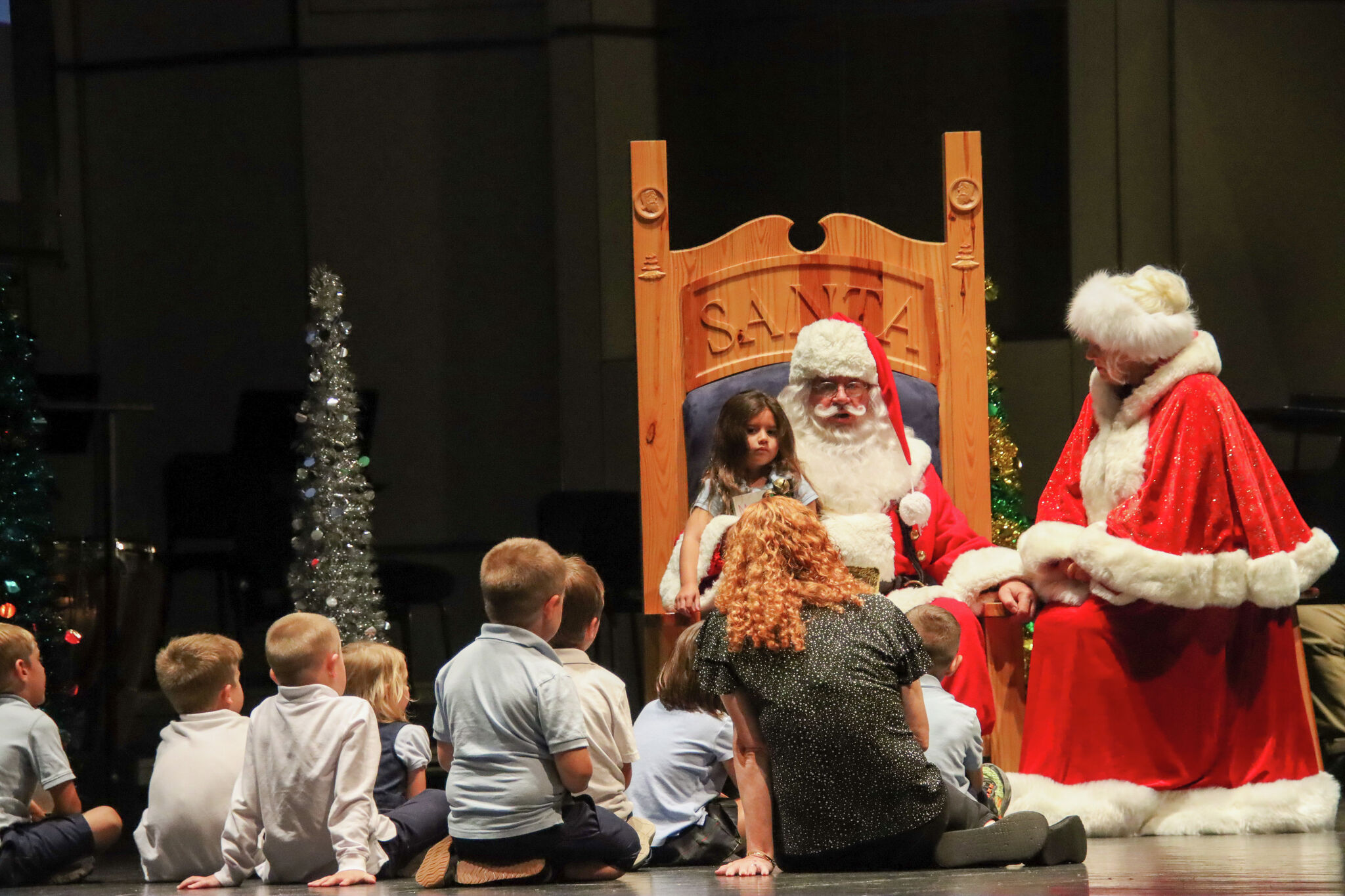 SEEN: Santa goes to school in Midland