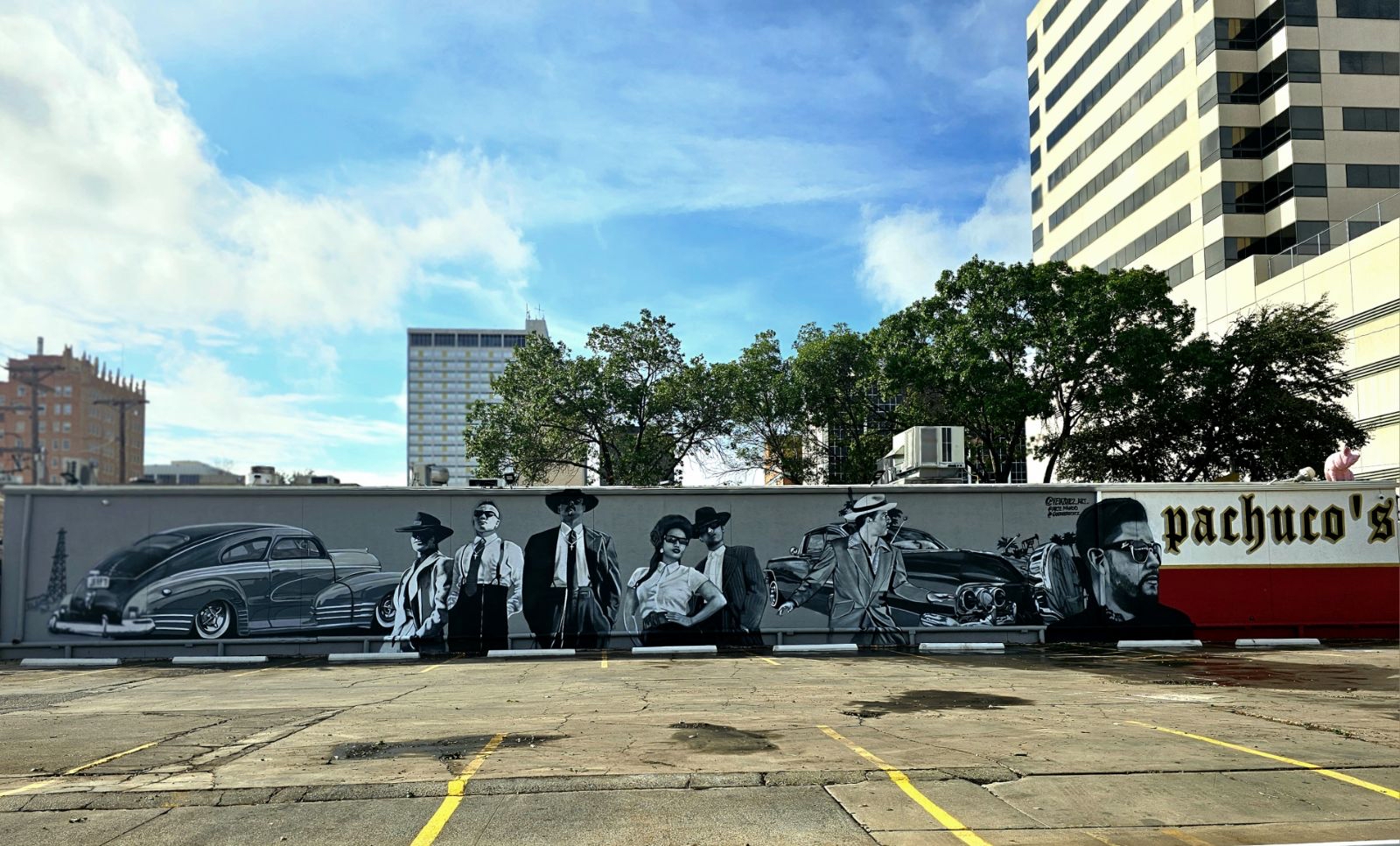 New mural at Pachuco’s in Midland showcases Hispanic heritage