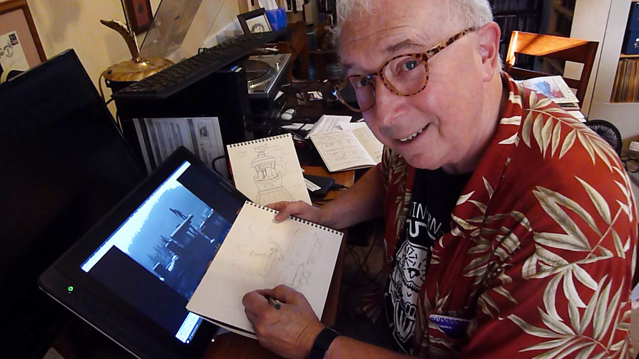 Big Rapids native Jim Middleton animates for Buster Keaton doc
