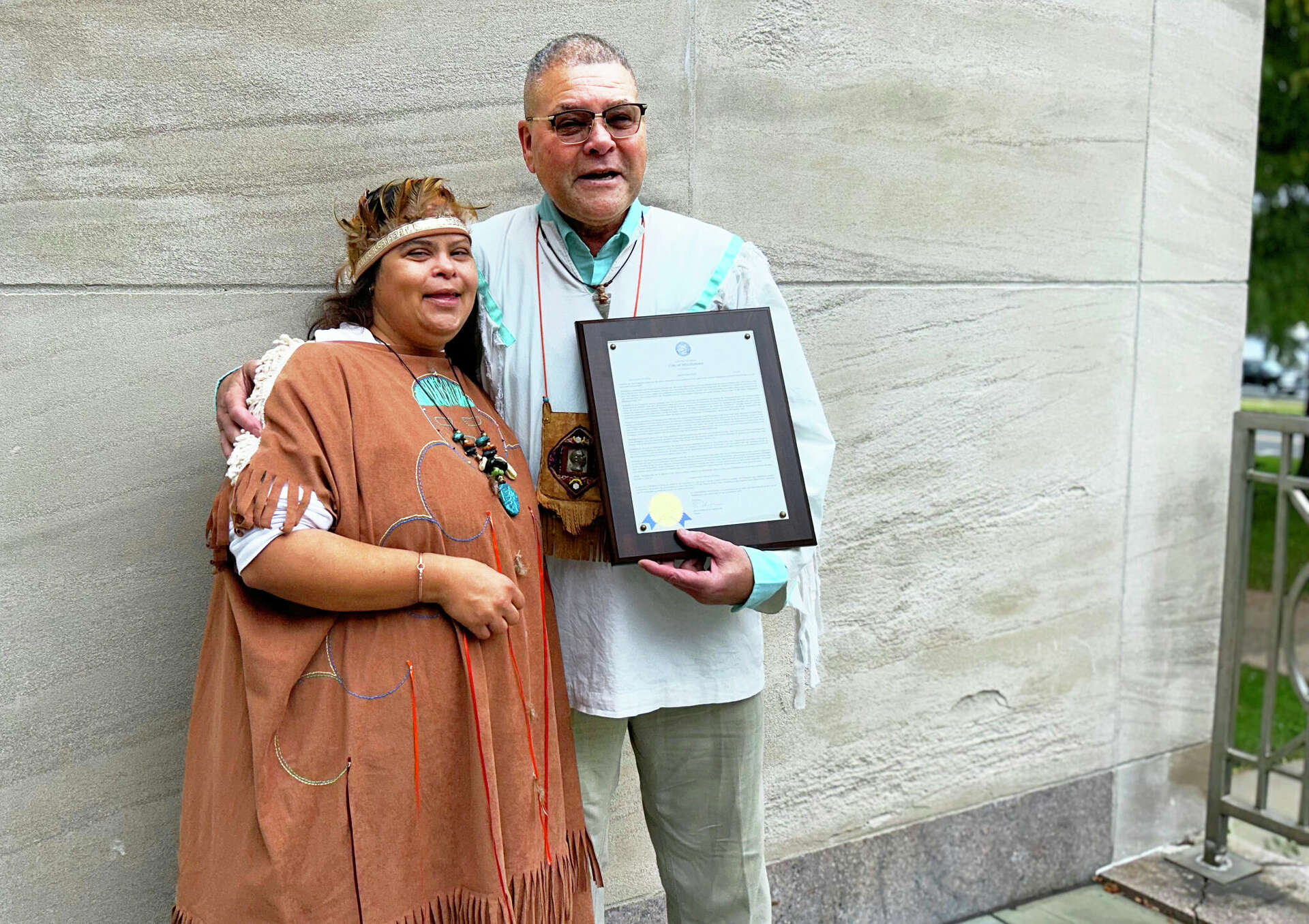 Middletown honors Wangunk tribe elder, marks Indigenous Peoples Day