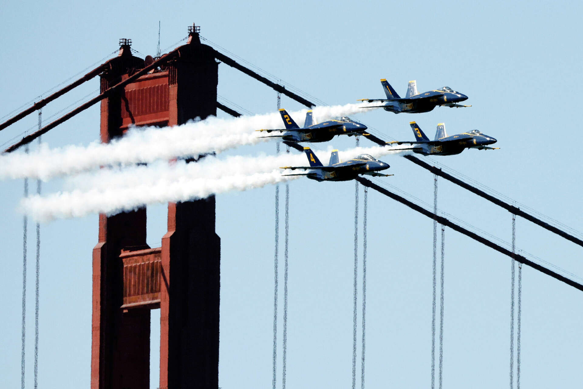 SF Fleet Week photos: Blue Angels’ daring display of military might