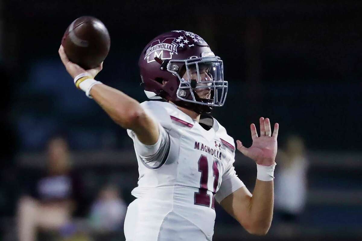 Hunter Andrews, Magnolia Bulldogs defeat Magnolia West Mustangs