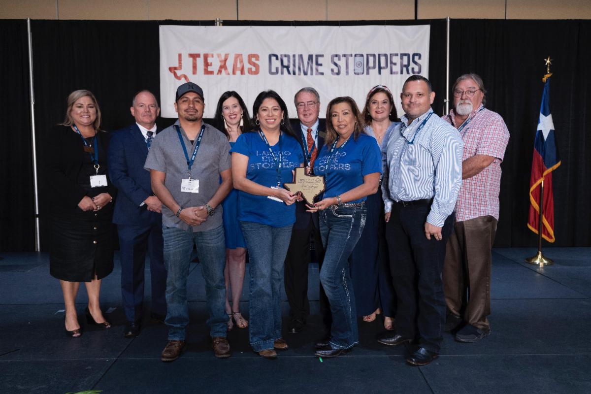 Laredo Crime Stoppers honored at Texas Best Awards