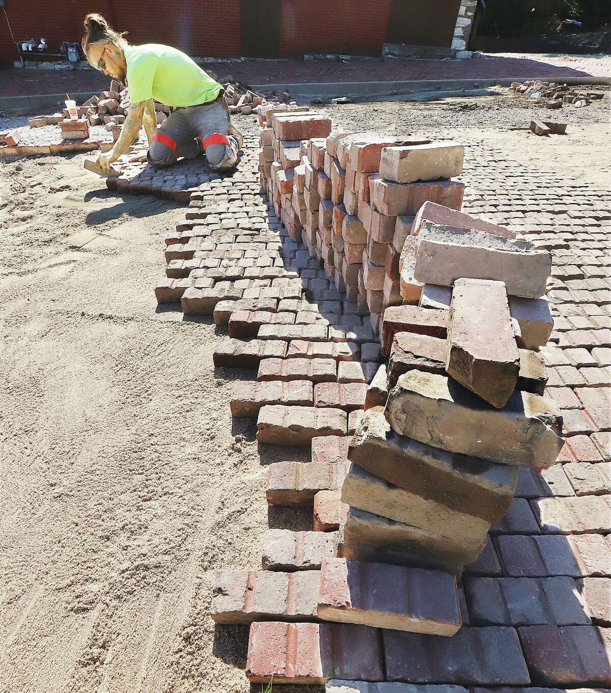 Restoring Alton's historic brick streets