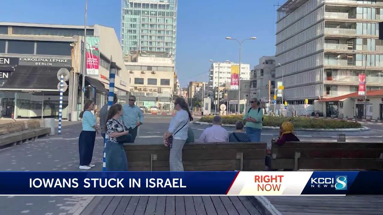 Iowa church group trapped in Israel amid Israel-Hamas war
