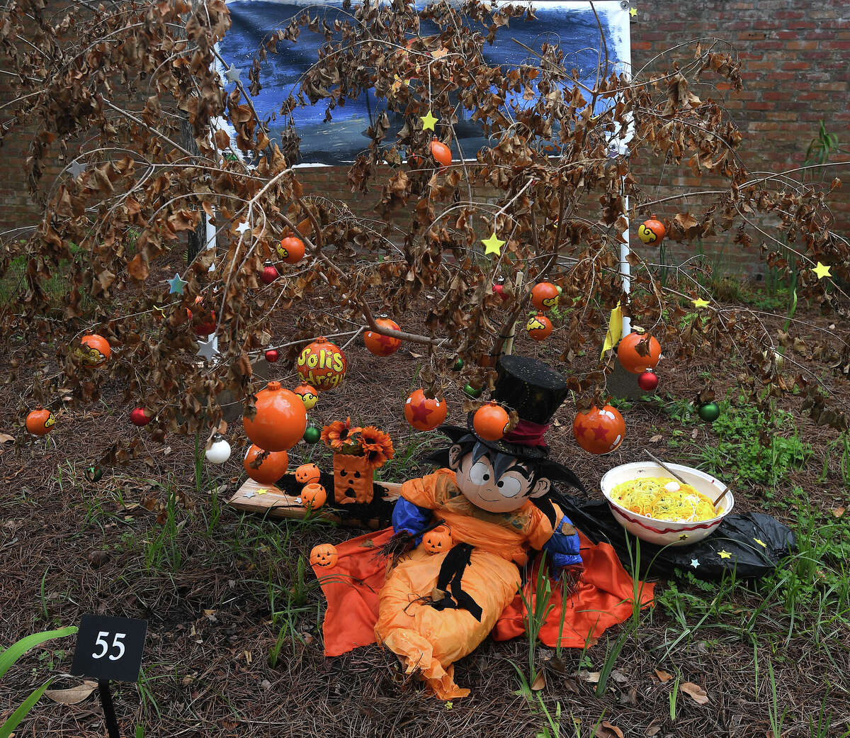 Nearly 80 scarecrows on display at Shangri La in Orange