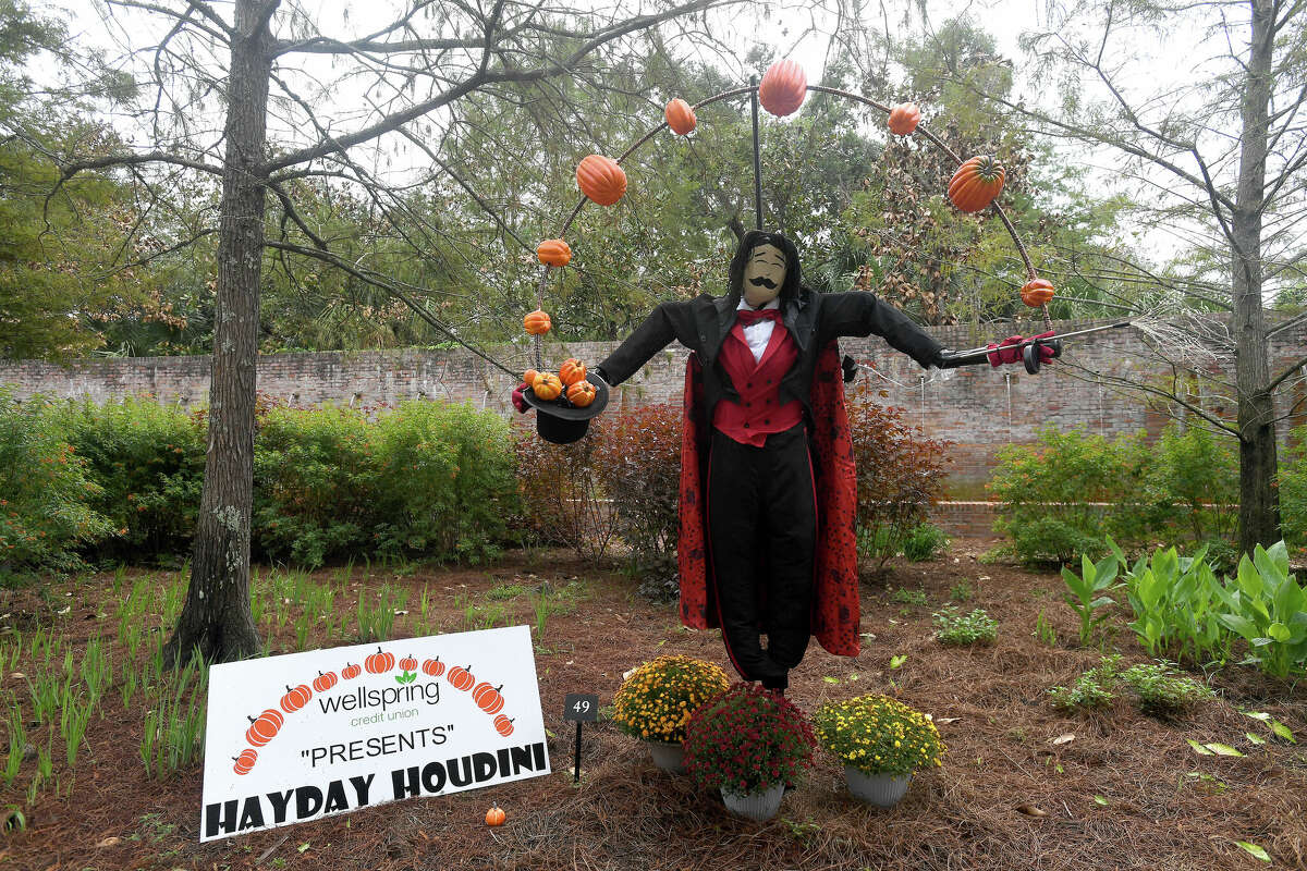 Nearly 80 scarecrows on display at Shangri La in Orange