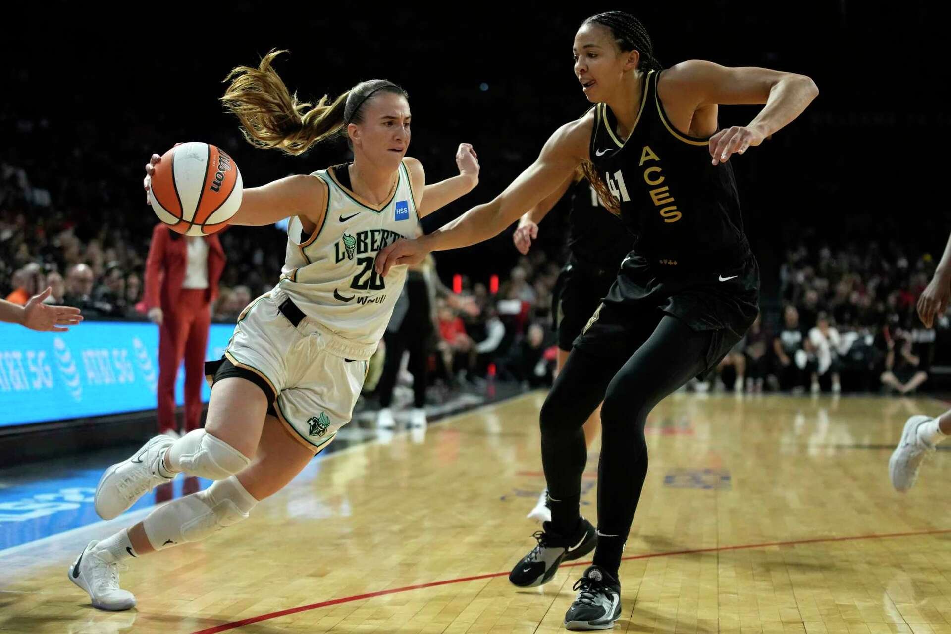 UConn's Kiah Stokes wins second WNBA title for Las Vegas Aces