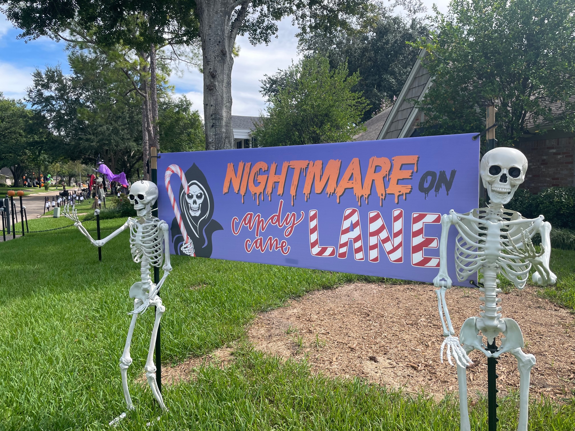 This Houston street goes all out for every Halloween