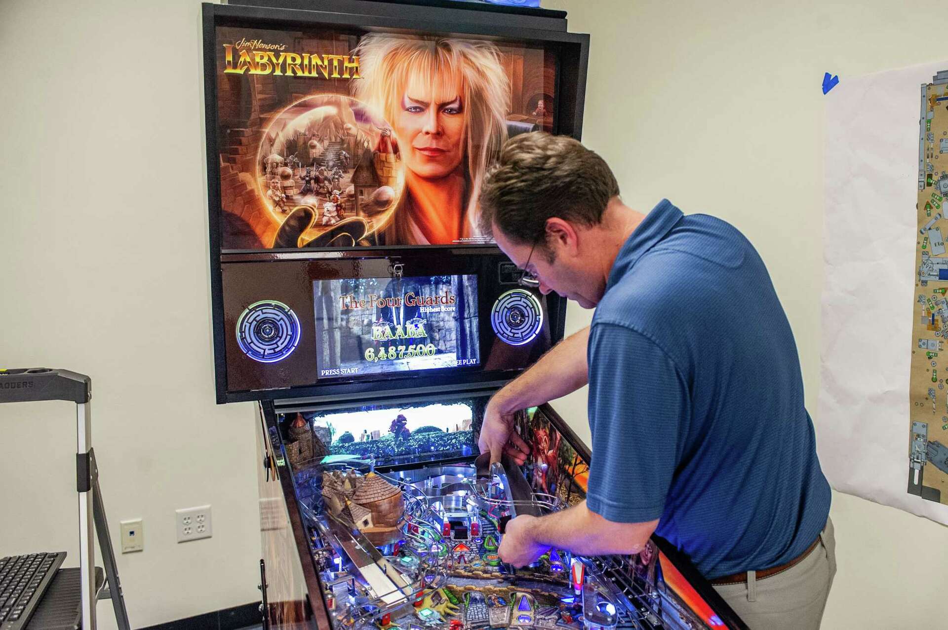 Houston's Barrels of Fun launches pinball game based on Bowie film