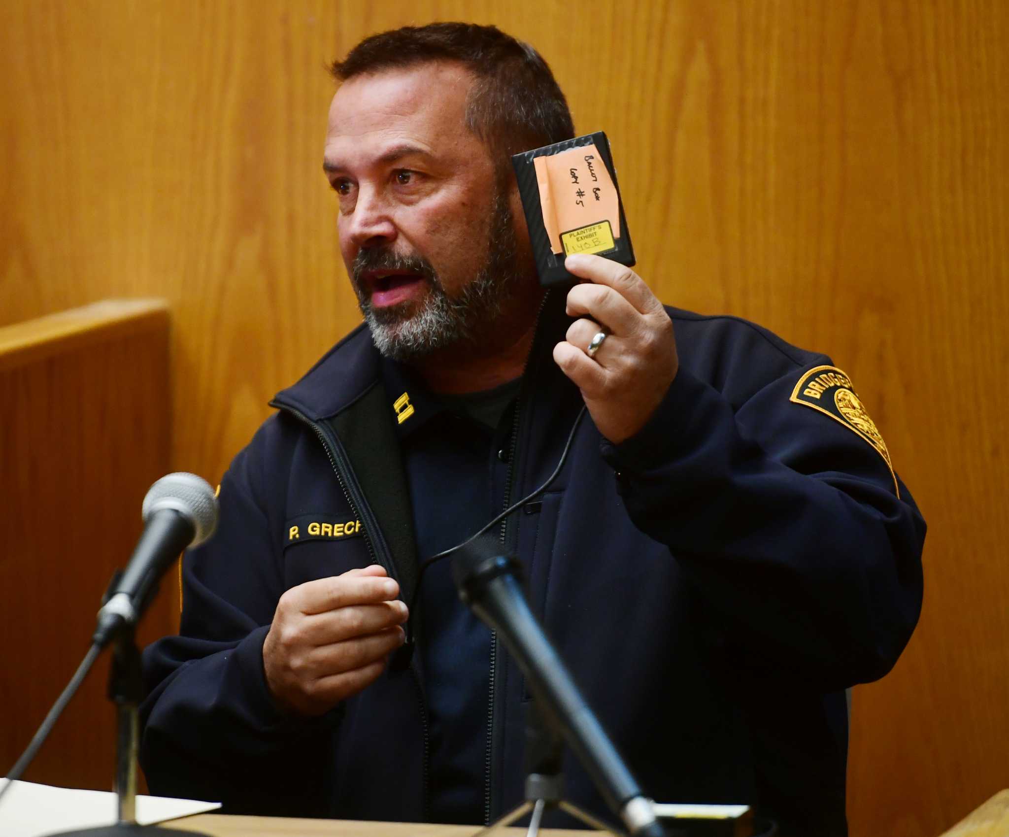 One of Bridgeport's two new assistant chiefs retires