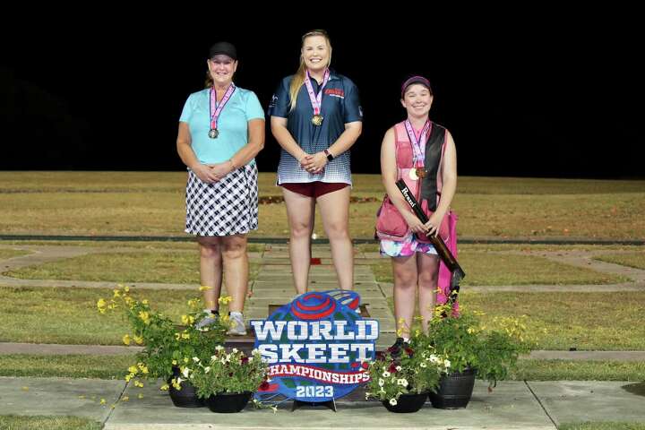 Texas woman wins gold in World Skeet Shooting competition