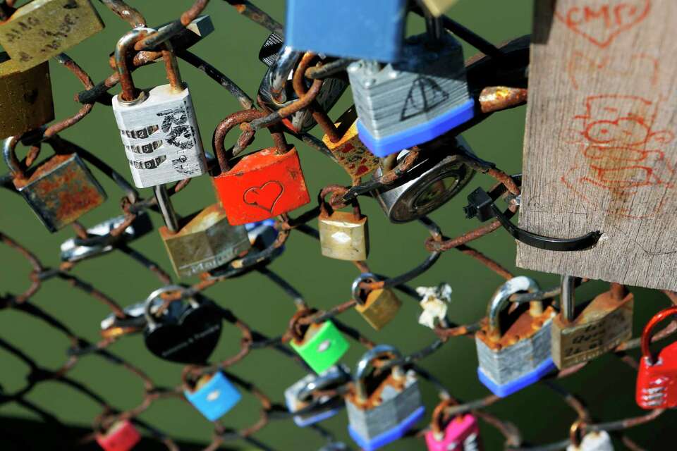 ‘Love locks’ left at parks can harm wildlife, officials say