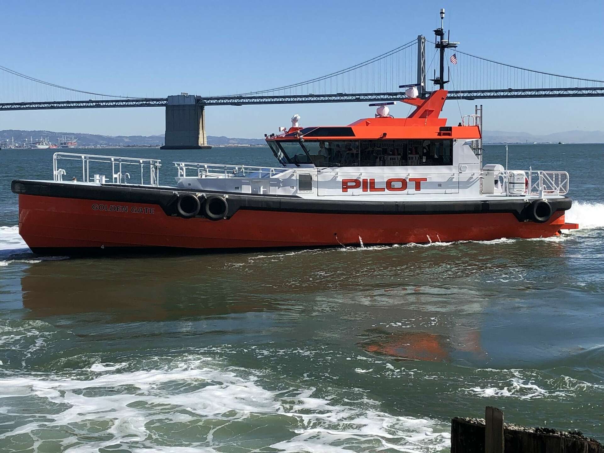 Meet the new $9 million vessel of the SF Bar Pilots association