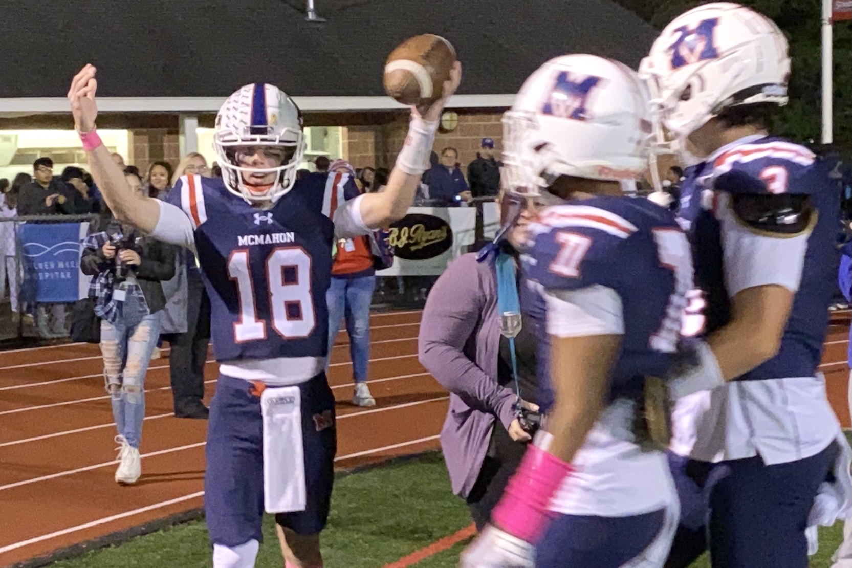 McMahon vs Westhill CT high school football