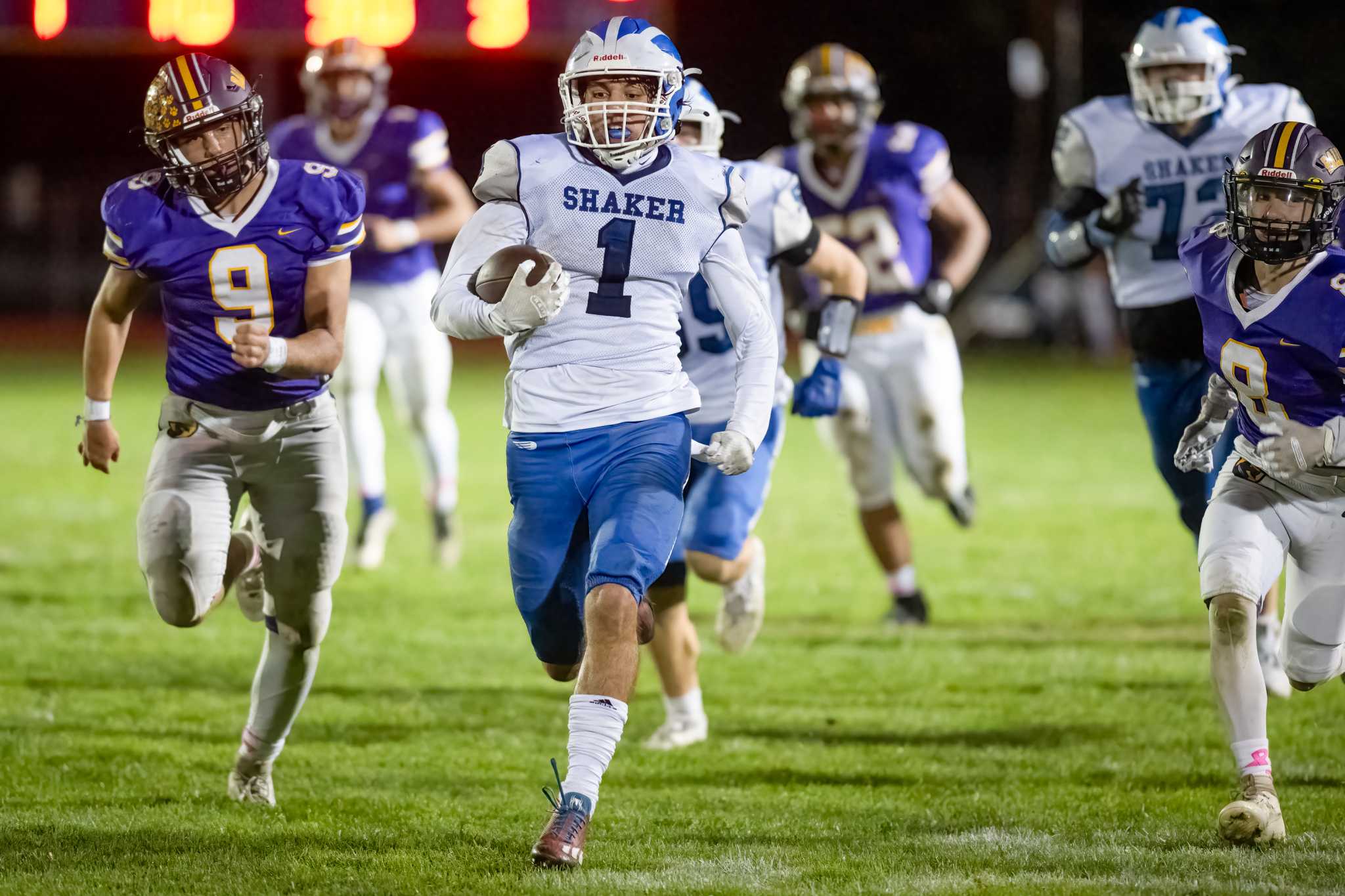 Shaker thunders away from Ballston Spa in Class AA football victory