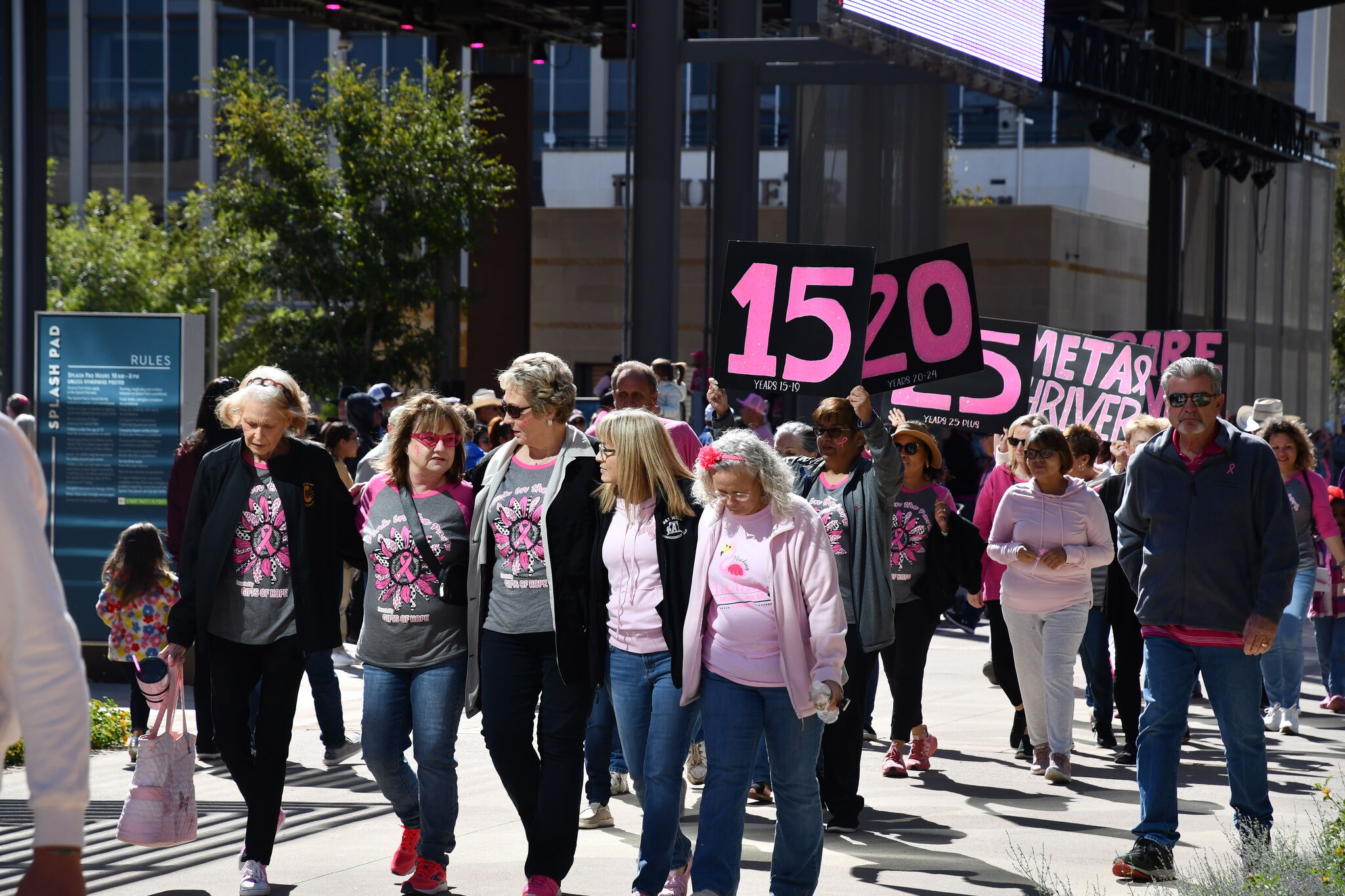 Scenes from the third-annual Pink in the Park